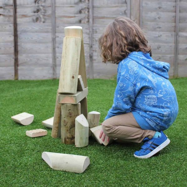 Odd Blocks - Mixed Box Of Timber Shapes